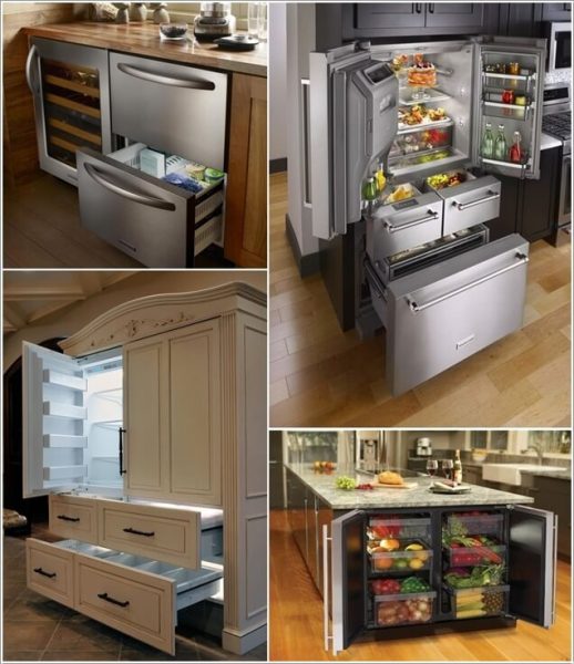 10 Uniquely Awesome Refrigerator Designs - Real Estate News
